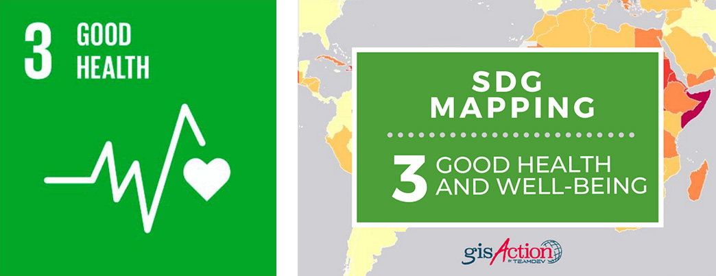 SDG MAP 3 – Good Health - gisAction